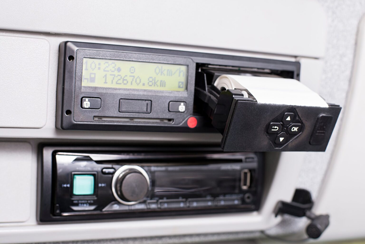 Driving Without a Tachograph Card