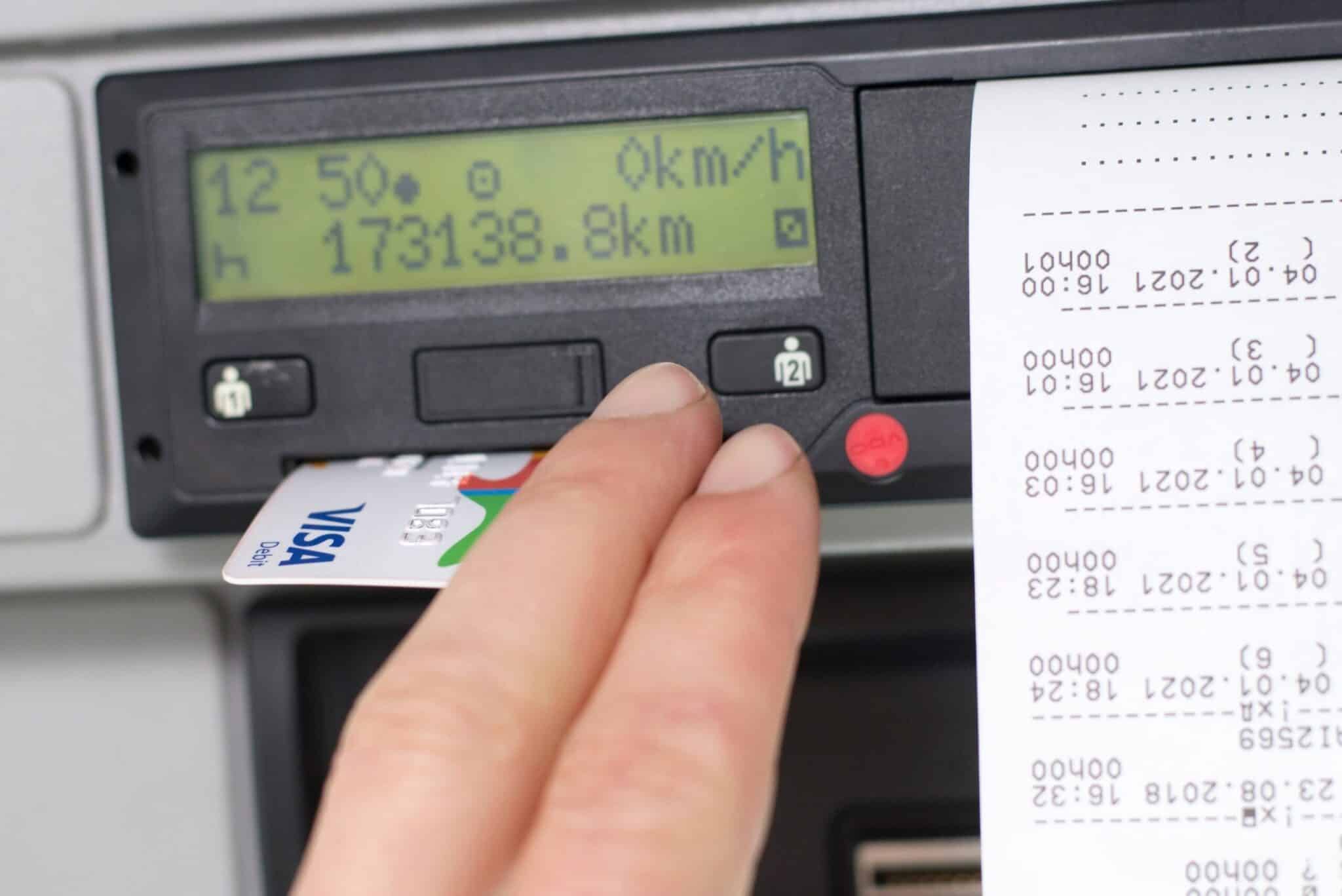 Driving Without a Tachograph Card